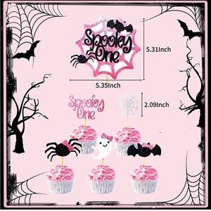 Holiday | Pink Spooky One Cake Topper Spooky One Cake Smash Spooky One ...